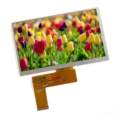 China Industrial 7.0 inch TN LCD Panel 800x480 TFT LCD Display Module 700nits Brightness for sale