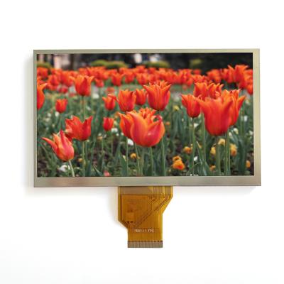 China 7 Inch Industrial TN Normally White TFT LCD Screen Display 500nits High Brightness for sale