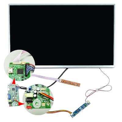 China 24 23.8 Inch 30 PIN LVDS LCD Display 500 Nits TFT LCD With Driver Board 1920*1080 for sale