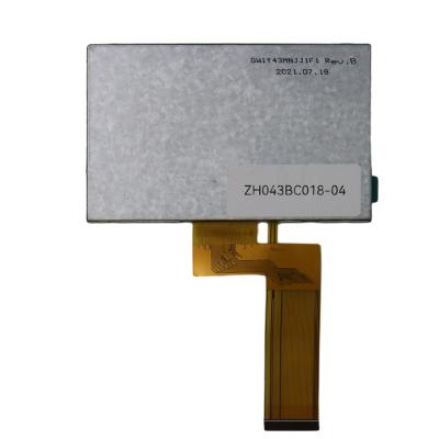 Cina 4.3 pollici TFT LCD Display Screen 480x272 Opzionale Con RTP Touch Panel in vendita