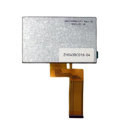 China 4.3 Inch TFT LCD Display Module Screen 480x272 RGB Optional RTP CTP Touch Screen for sale