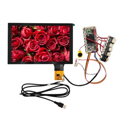 China 10.1 Inch Industrial TFT LCD Display 800x1280 IPS 300nits Wide Temperature 10 Point Touch Screen with Android Board for sale