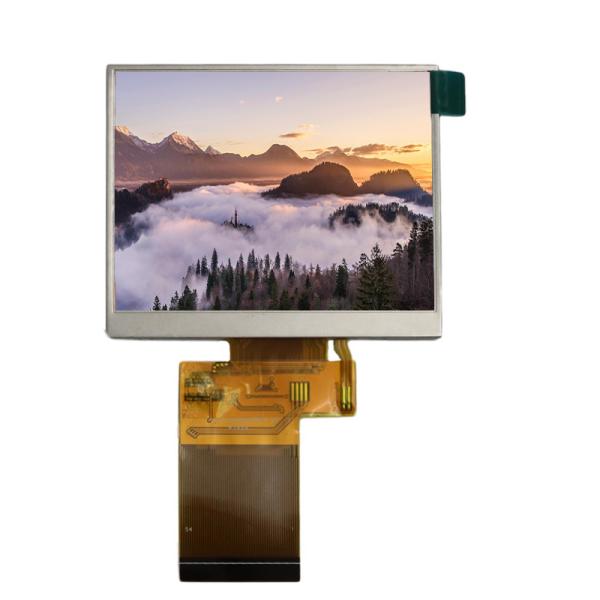 Quality Custom Industrial Display Solution 3.5 Inch Wide Temperature LCD IPS TFT Module 320x240 350nits RGB 54Pin ST7272A for sale