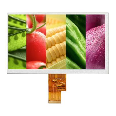 China Outdoor 7 Inch 1000nits High Brightness LCD Display 1024x600 IPS TFT LCD Module Display for sale