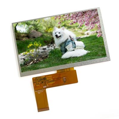 China 7 Inch 800x480 700nits Wide Temperature FPC 40pins Interface TN LCD Display Optional Touch Screen for sale