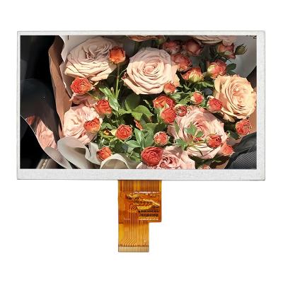 China 7 inch High Brightness 1000nits 1024x600 Full HD LCD Display IPS Wide Temperature LVDS TFT LCD Module for sale