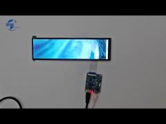 IPS 8.8インチバータイプLCDディスプレイ MIPI 1920x480解像度 オプションHDMIボードキット