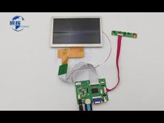 800x480 Resolution HDMI LCD Display 480nits Brightness 7 Inch TFT LCD Screen