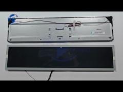 Display LCD TFT a barra da 28 pollici ad alta luminosità con LVDS 51 pin 1920x360