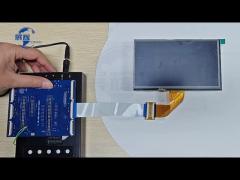 50 Pin RGB 7 Inch TFT LCD Display With Resistive Touch Screen 1024x600 Resolution