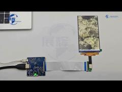 5.98 pollici LCD HD TFT IPS Display Module 400nits Luminosità opzionale con scheda HDMI